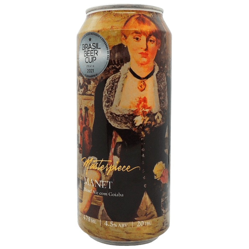 Cerveja Masterpiece Manet Blond Ale com Goiaba Lata 473ml - The Beer Planet